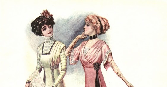 Two Nerdy History Girls: Fashions for November 1908