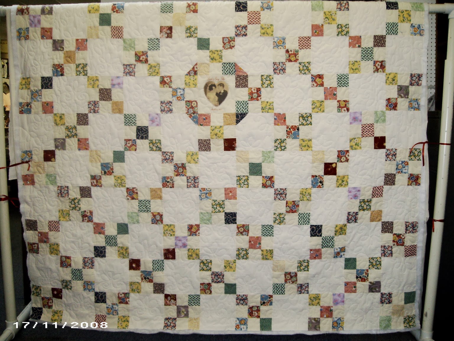 PURPLE SAGE ORIGINALS: Irish Chain and Trip Around The World Quilt ...