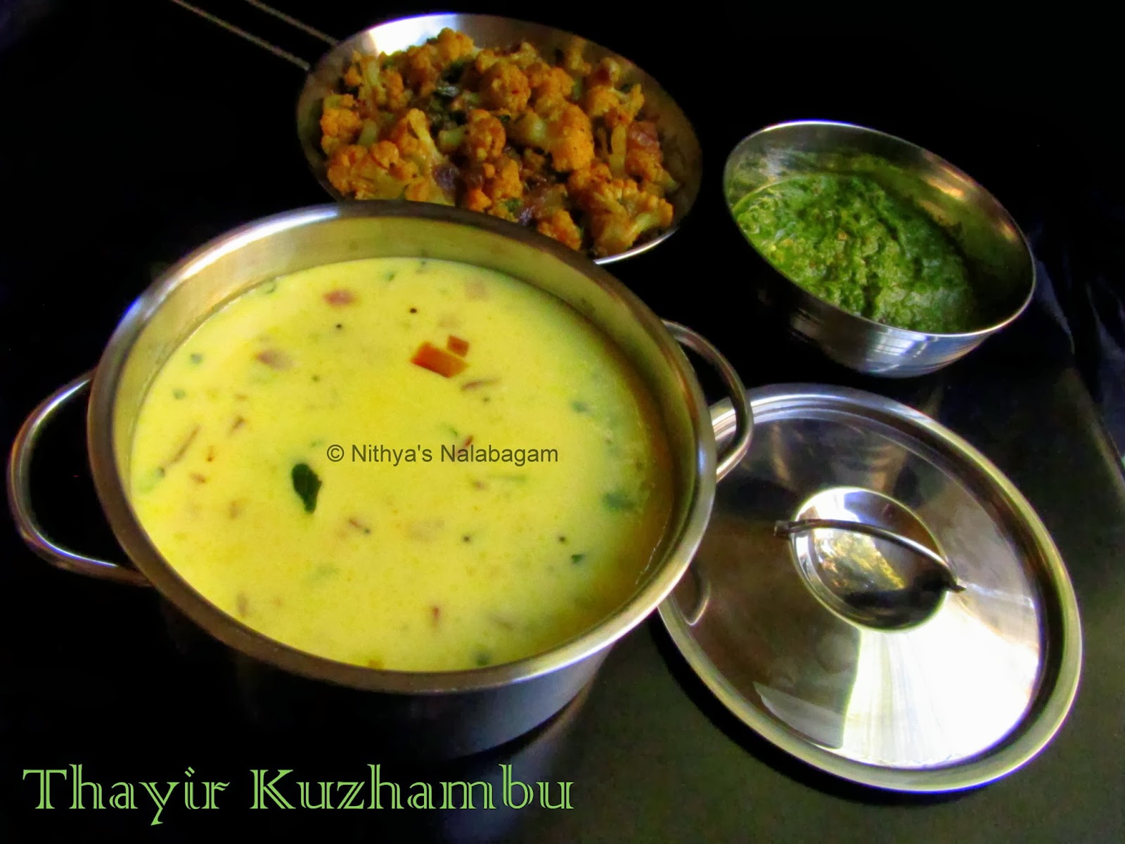 Thayir Kuzhambu | Curd Kuzhambu |Nithya's Nalabagam