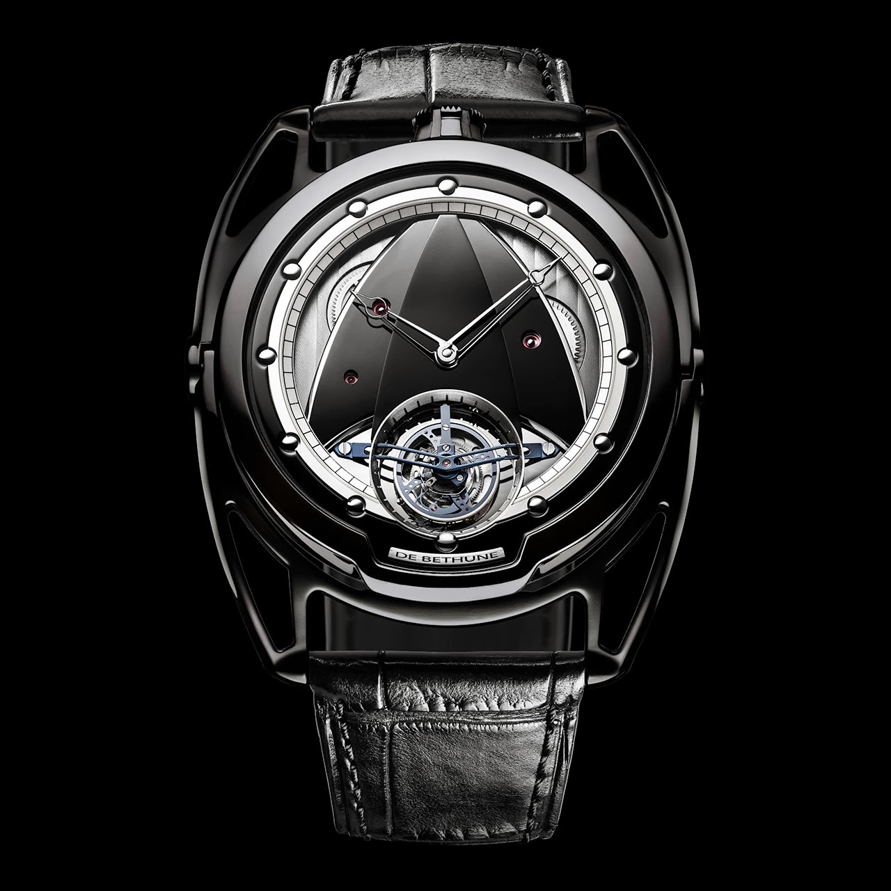 Technical Beauty at Boxfox1: De Bethune DB28 Black Watch Collection