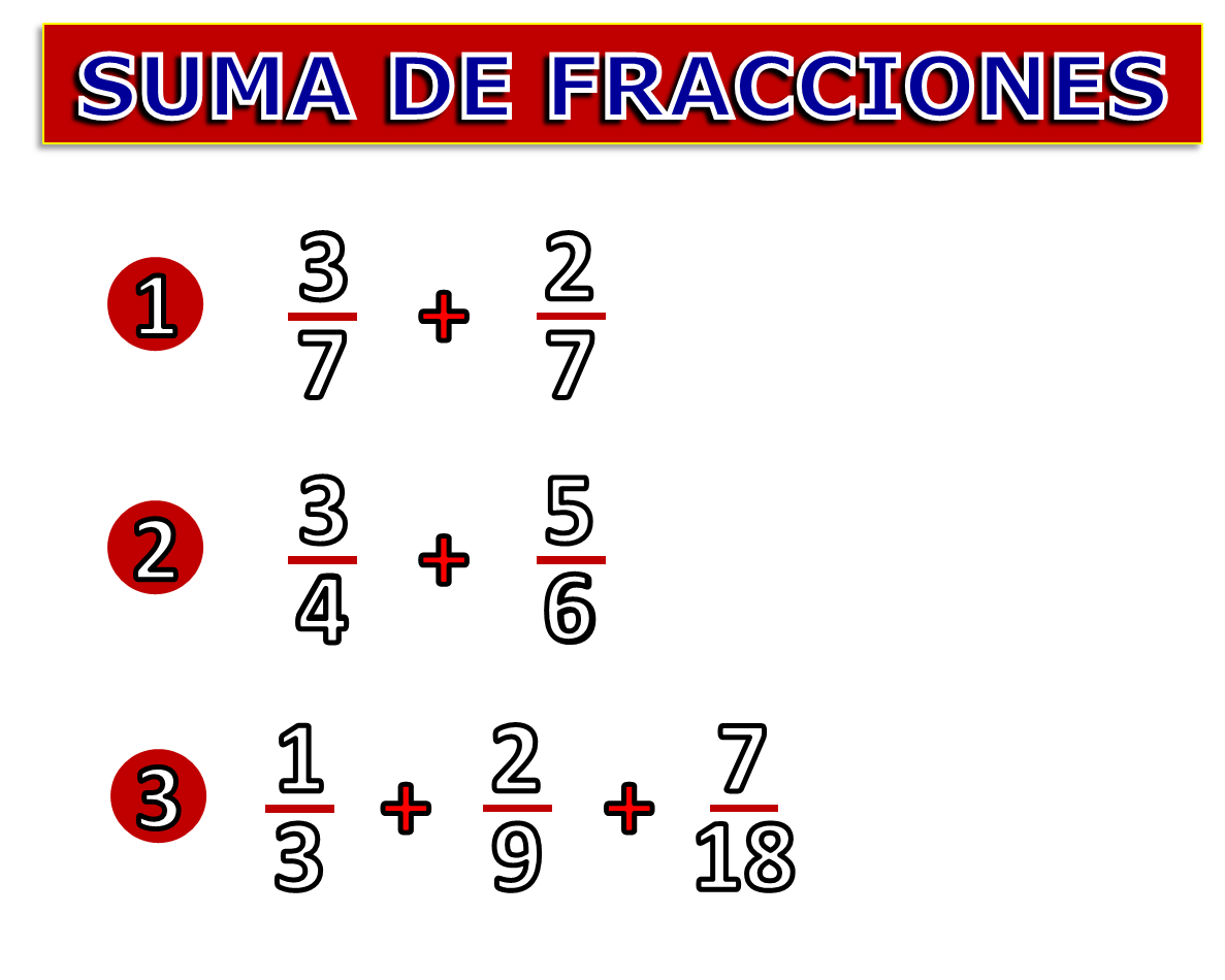 Fichas Con Ejercicios De Suma De Fracciones Para Impr - vrogue.co