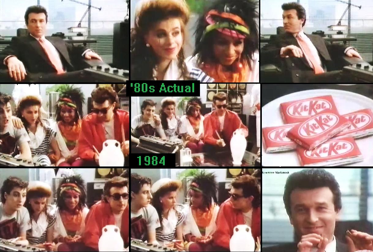 80s Actual: 1984 Kit Kat Ad: "Alien Invasion, What On Earth Are We ...