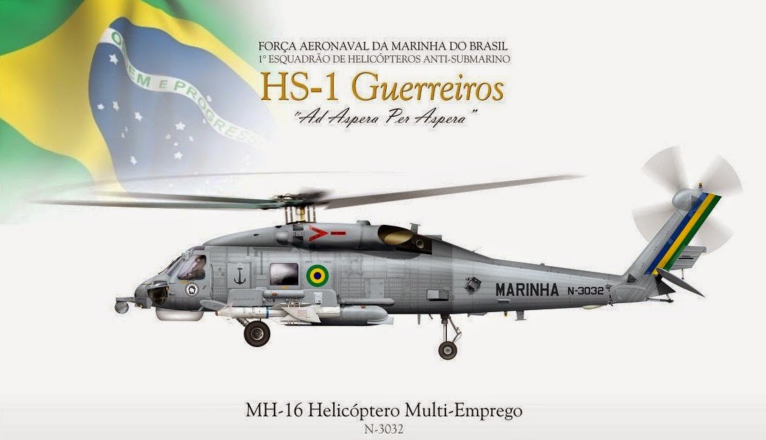 SEGURANÇA NACIONAL SNB BRASIL: Mais dois MH-16 para o Esquadrão HS-1