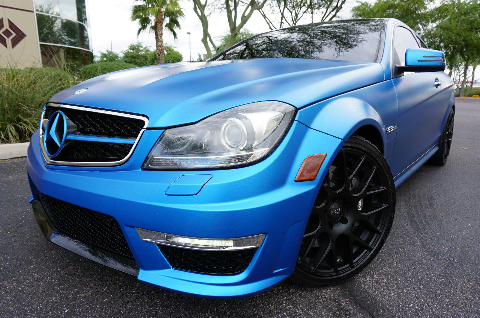 Mercedes-Benz C63 AMG Coupe on Niche Wheels | BENZTUNING