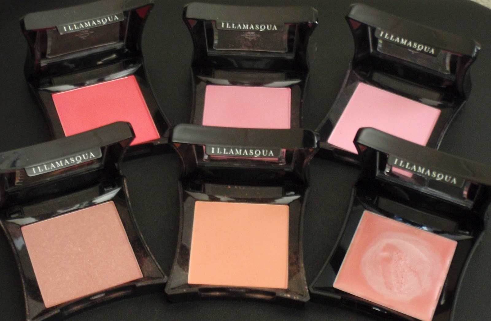 ...OBSESSIONS to LIVE FOR...: 'Illamasqua Blush Swatches'...