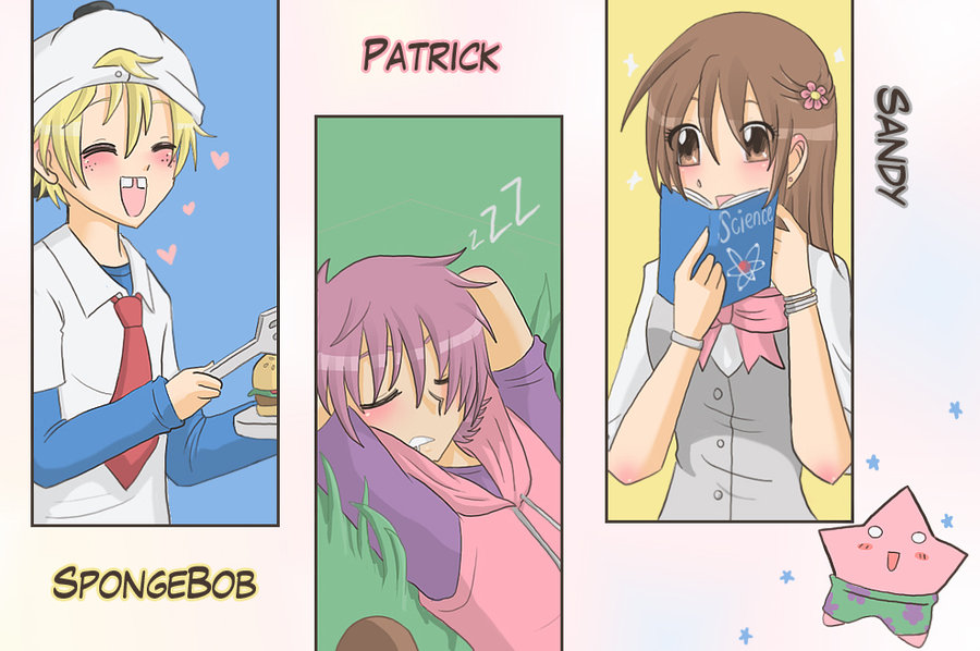 A casa de uma otome: bob esponja anime