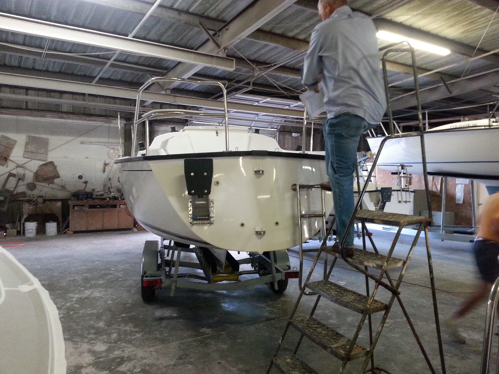 The Kasey Nesselrotte Blog: Precision Boat Works, Palmetto, FL