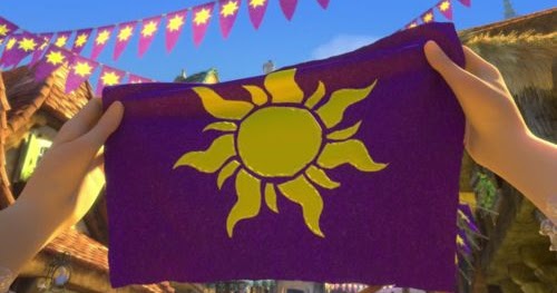 Pour La Victoire: Tangled Sun Banner DIY