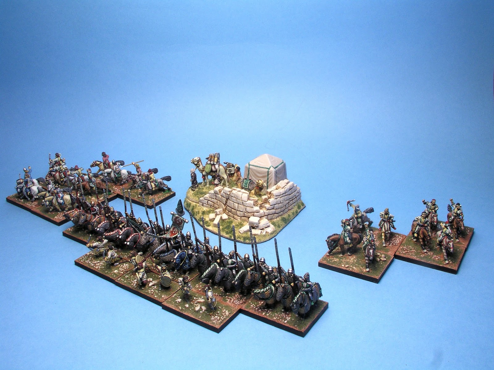 menix miniatures: Parthian Camp