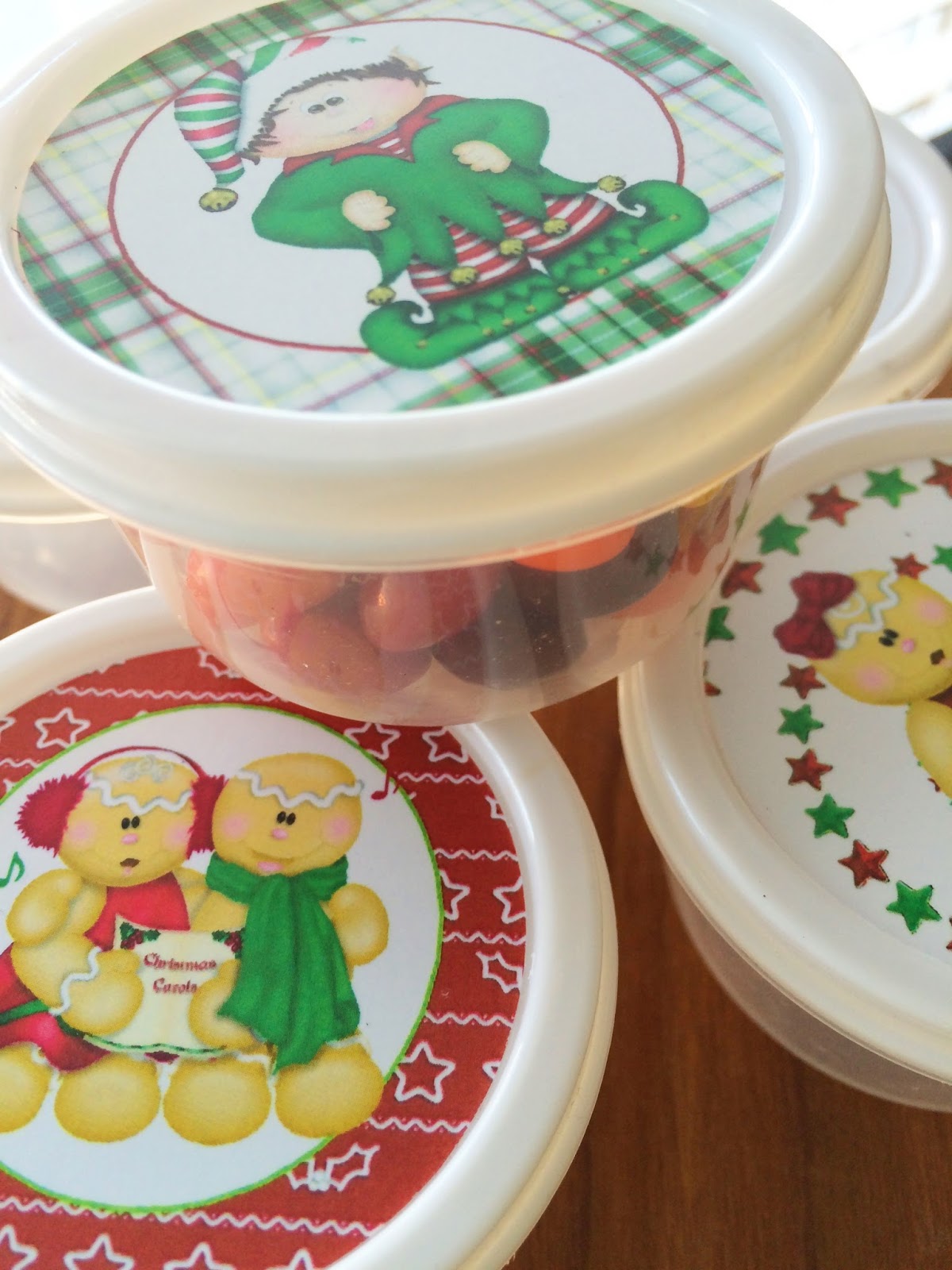 Christmas Candy Cup Printable