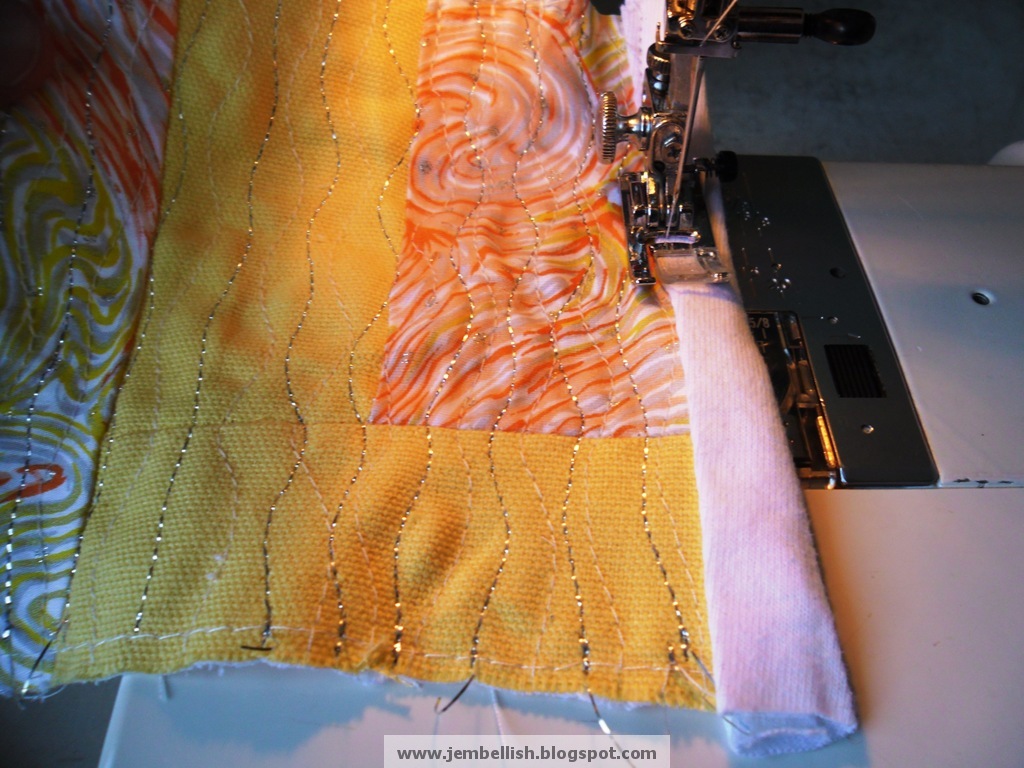 Creating my way to Success: Simple quilted mobile phone case - 5 steps in 15mins tutorial