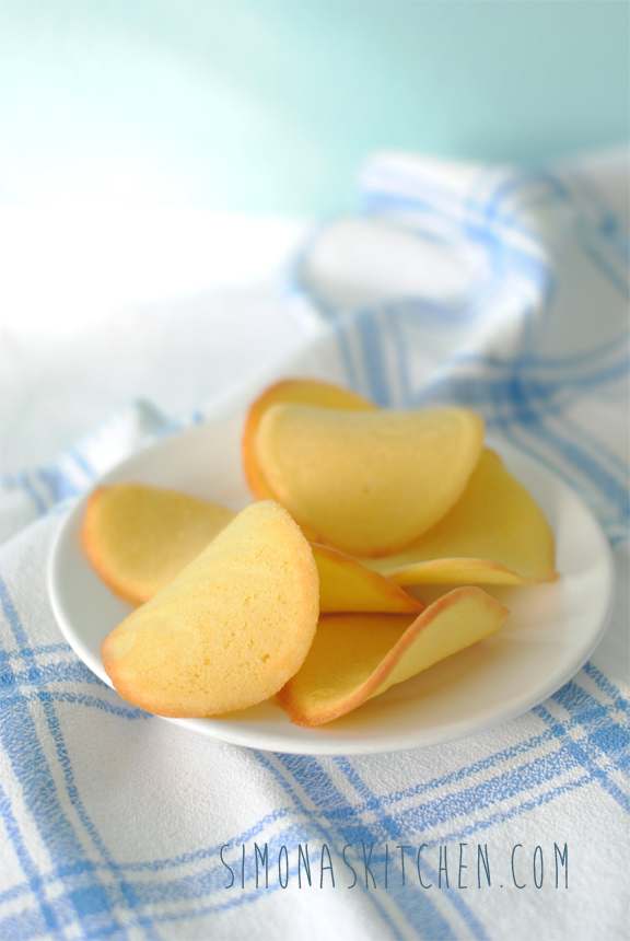 Cialde al limone - Lemon Wafers - Gaufrettes au Citron