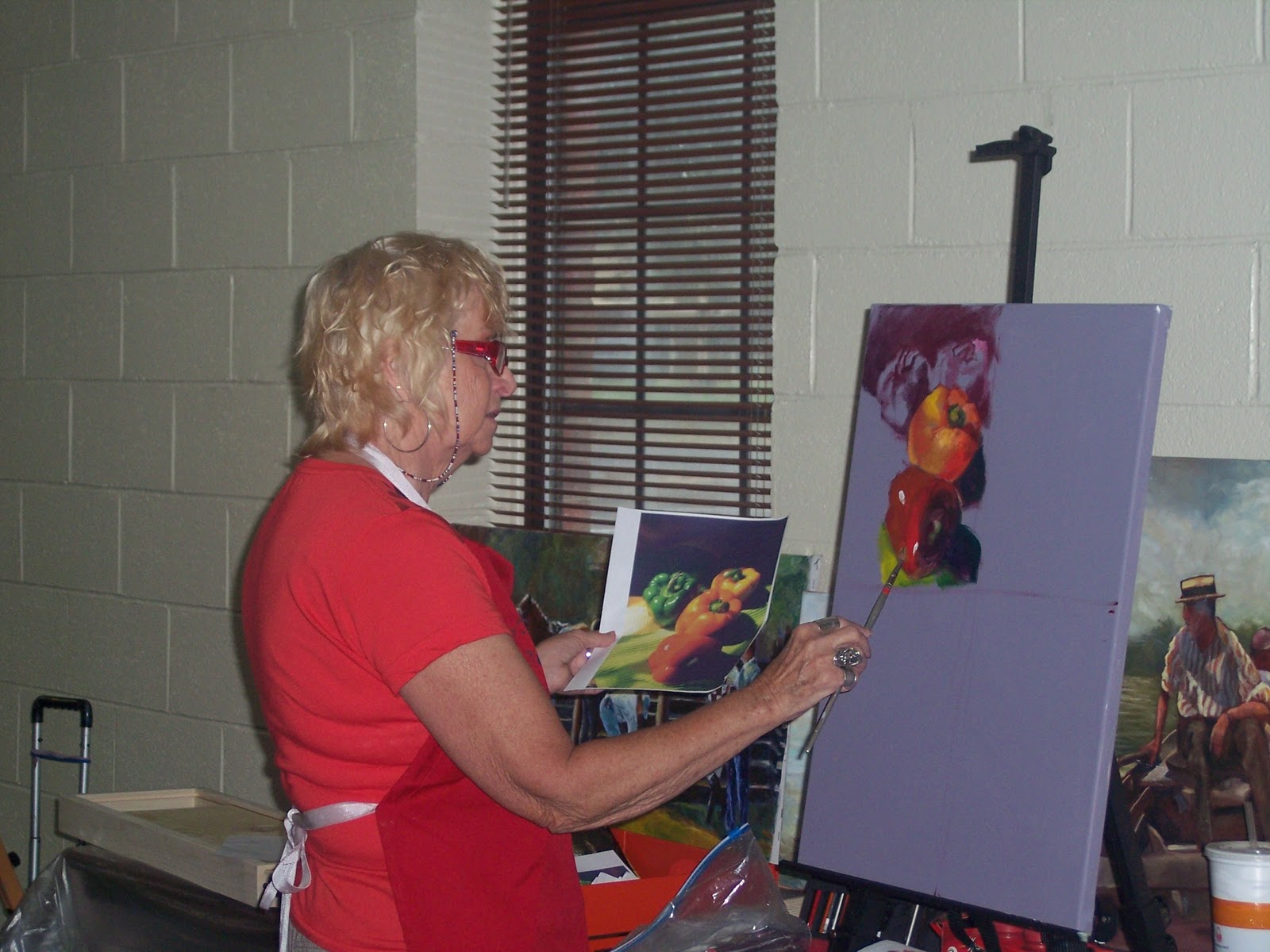 pee dee arts...: Joyce Hall to lead painting class in Cheraw in February