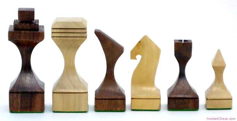 Art 46 Beginning Ceramics: Cubism Chess Set images