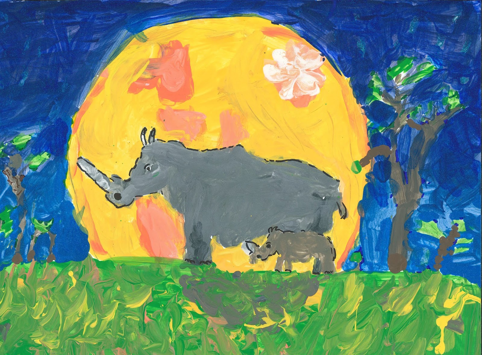 Rhino Lookout Art Contest Inspires - Great Park Zoo