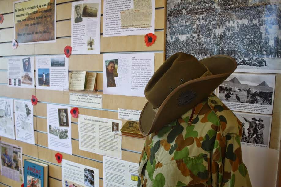 Library Displays: ANZAC Day 2015