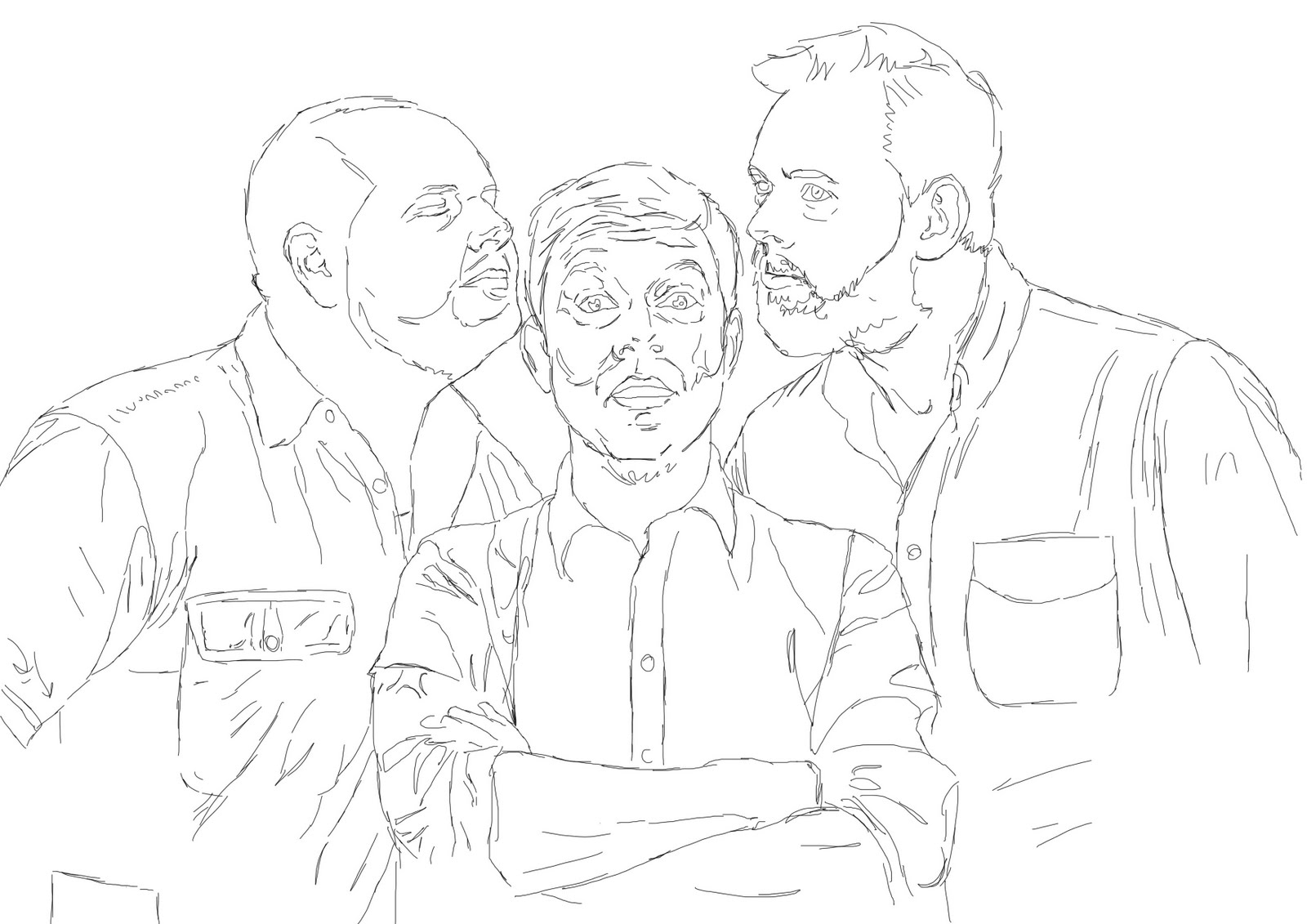 Siv sine digitale tegninger: Skisse til en ny tegning