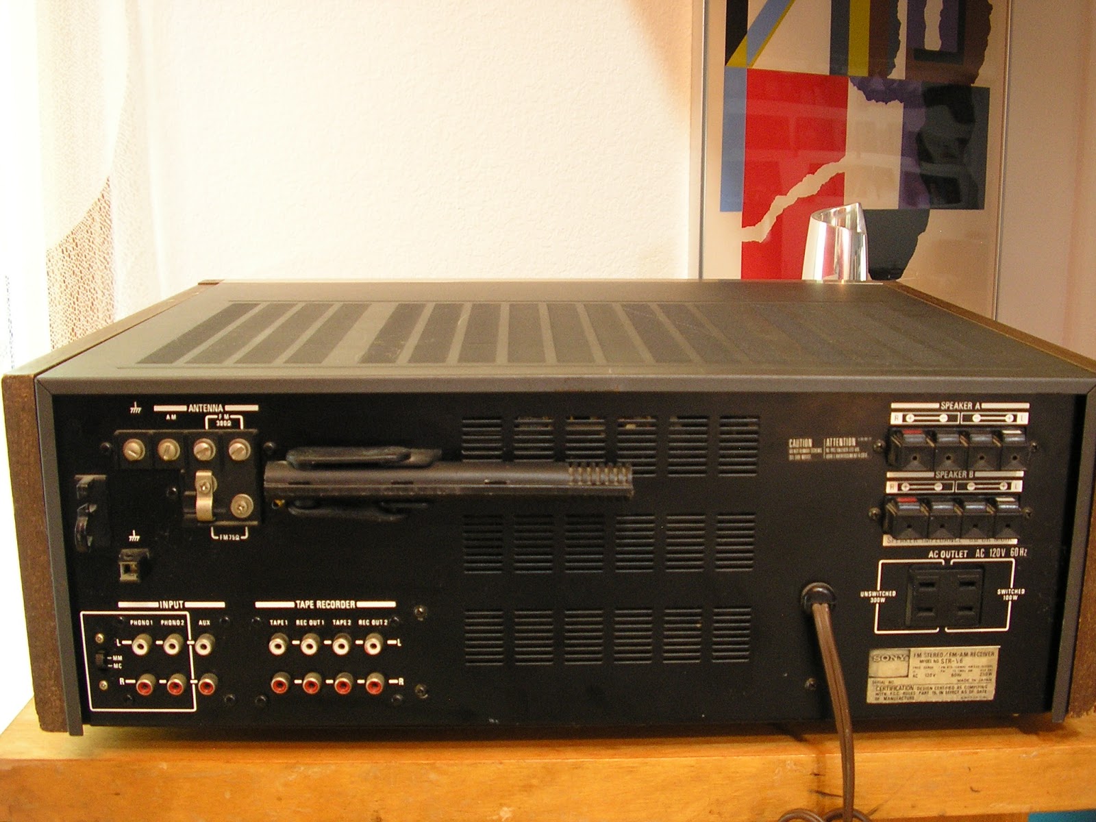 Sony STR-V7, labeled as V6 | Audiokarma Home Audio Stereo Discussion Forums