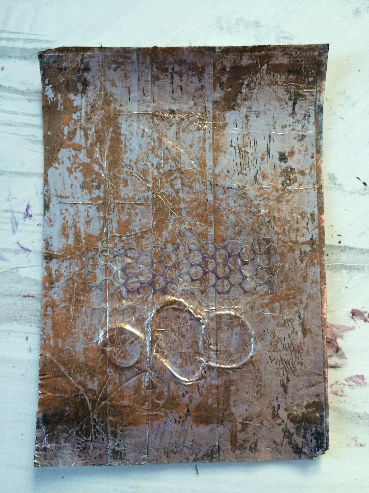 Wen Redmond: Creating a Embossed Flashing Tape Substrate