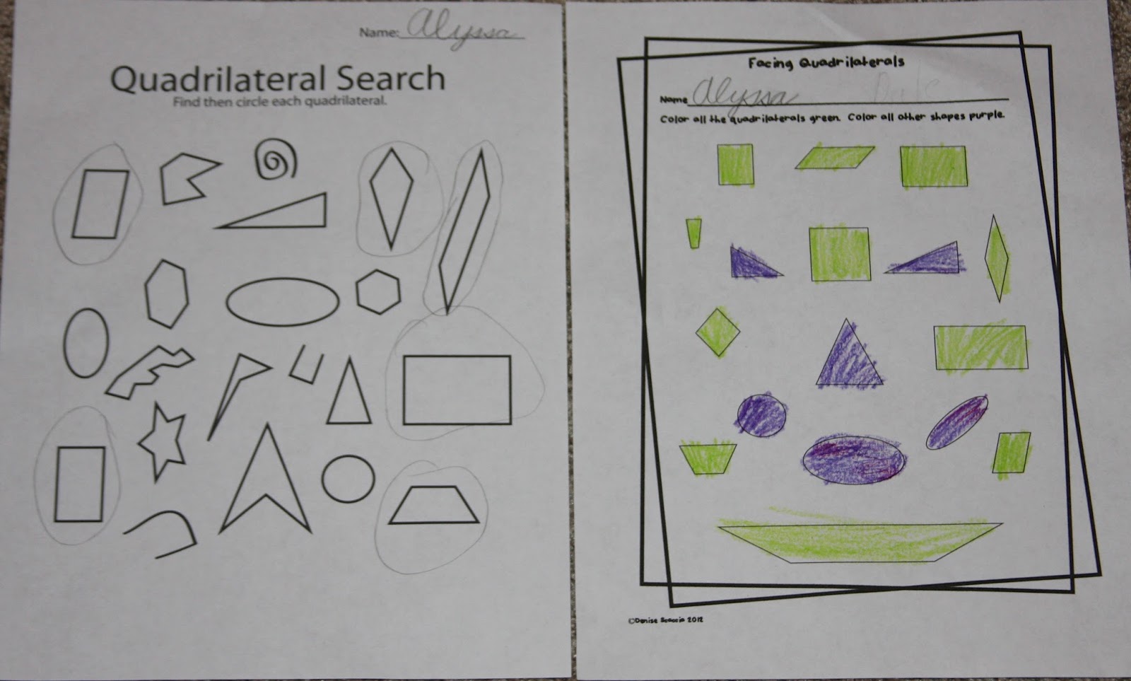 A Learning Journey: Q is for Quadrilaterals