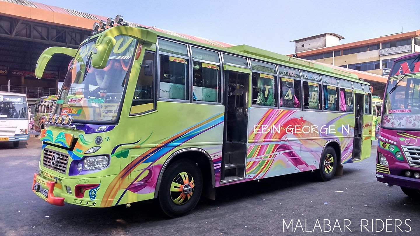 KANNUR PRIVATE BUSES: 2017