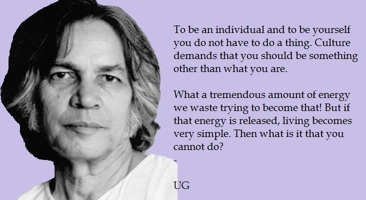 No Way Out: To be an individual and to be yourself you do not have to ...