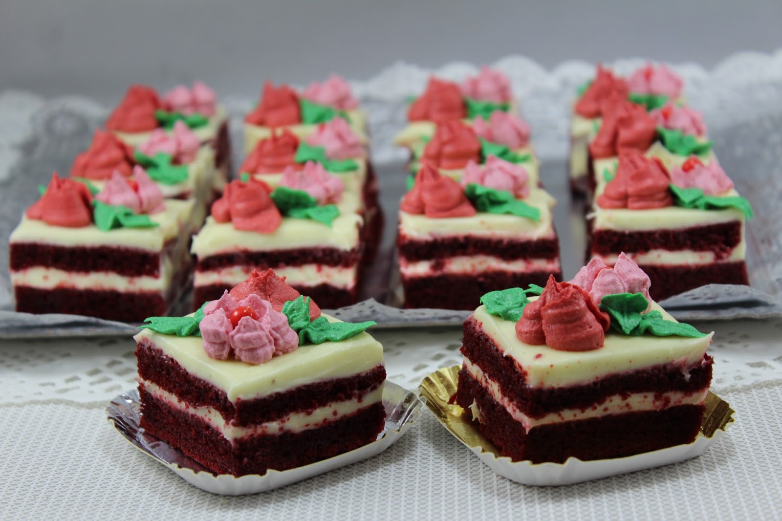 Pastelitos red velvet Thermomix