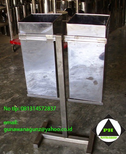 jual tempat sampah stainless, tong sampah fiber di jakarta, bogor ...