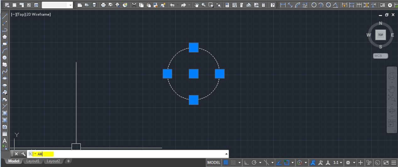 Cara Menggunakan "Array" pada AutoCAD 2017 - SEKILAS INFO