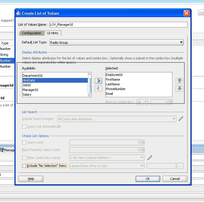Born To DeBug: Group Detail VO records as SelectOneRadios and the power of LOV (List of Values ...