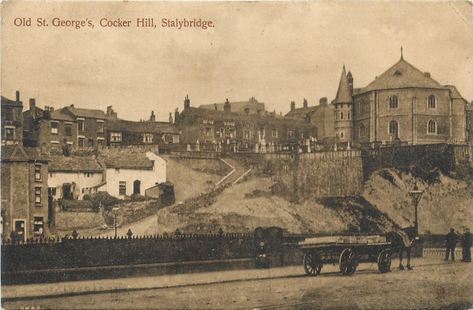 Andrew Simpson: Greetings from Stalybridge in 1909 with Pattie