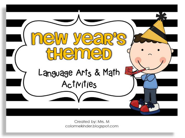 New Year's Activities Galore & More!! {Freebies} | Color Me Kinder