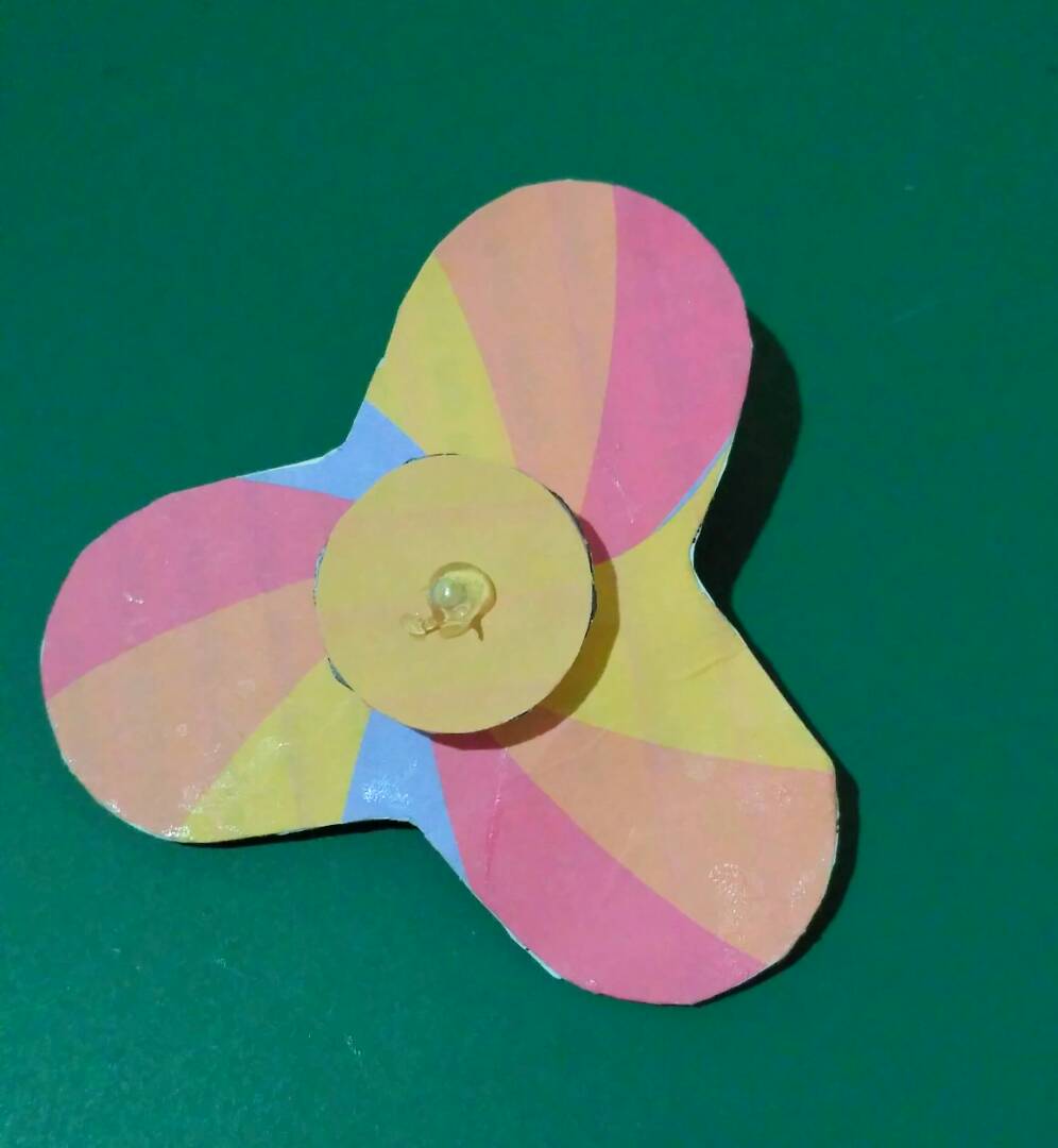 12 Template - DIY Paper Fidget Spinner