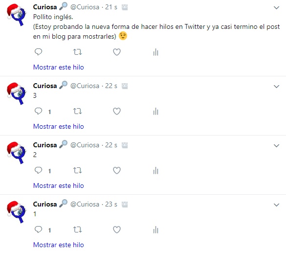 Twitter actualiza la forma de hacer hilos de conversación ~ Curioseando