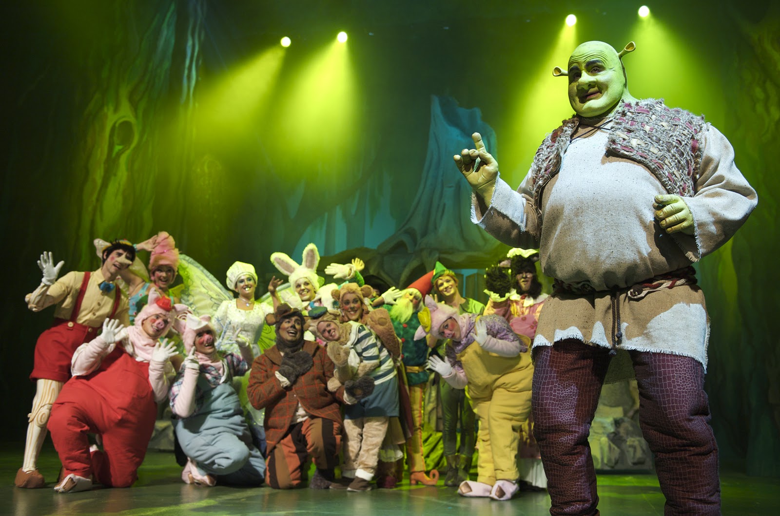 música al día: Shrek el musical: 100% recomendable