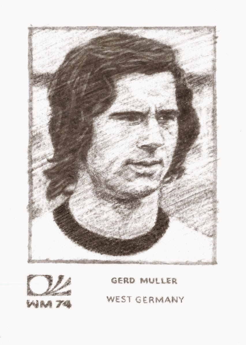 The Opposite of Tomato: World Cup '74 Portrait #238 (Gerd Muller: West ...