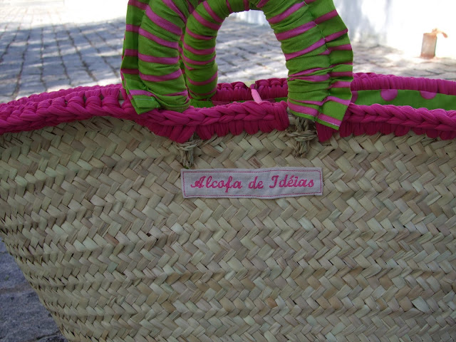 Alcofa de Ideias: Alcofa de Praia com Bolinhas e Riscas