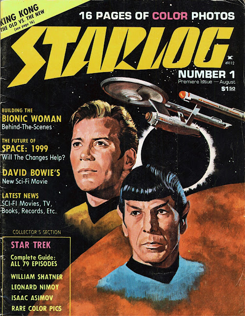 STARLOGGED - GEEK MEDIA AGAIN: 1976: STARLOG MAGAZINE ISSUE 1