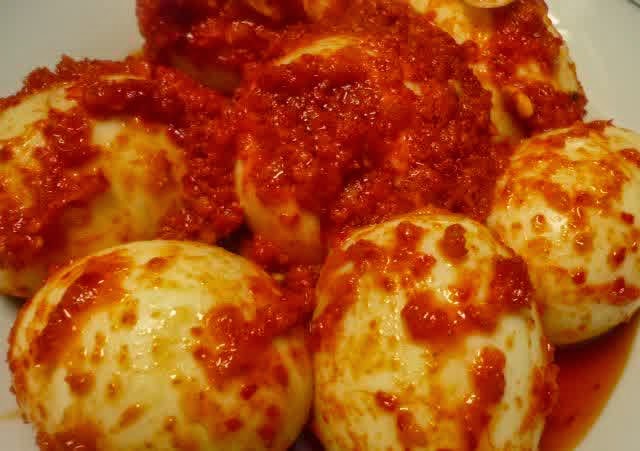 Resep Telur Balado Pedas Istimewa - Lumbung Resep