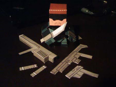 Paper Toy - Metal Gear Solid Solid Snake - Papercraft4u | Free ...