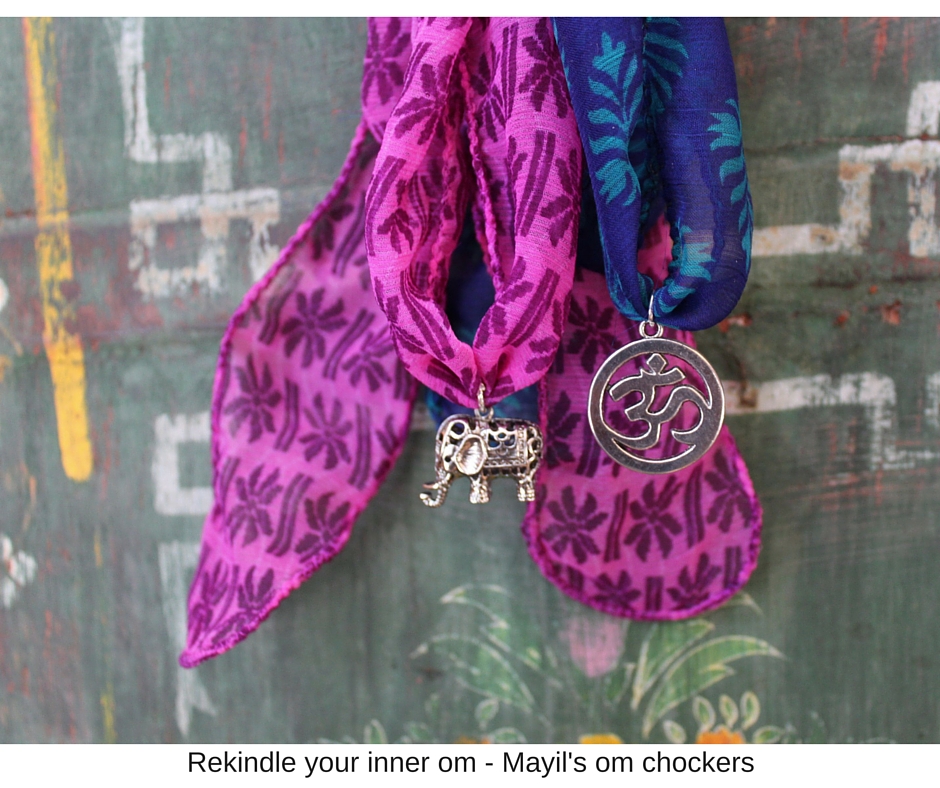 Mayil - scarves and more: Chokers are back in vogue again!