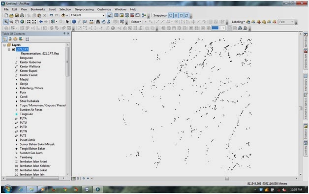 Geodesi untuk Indonesia: Representasi Simbol Peta RBI Menggunakan ArcGIS