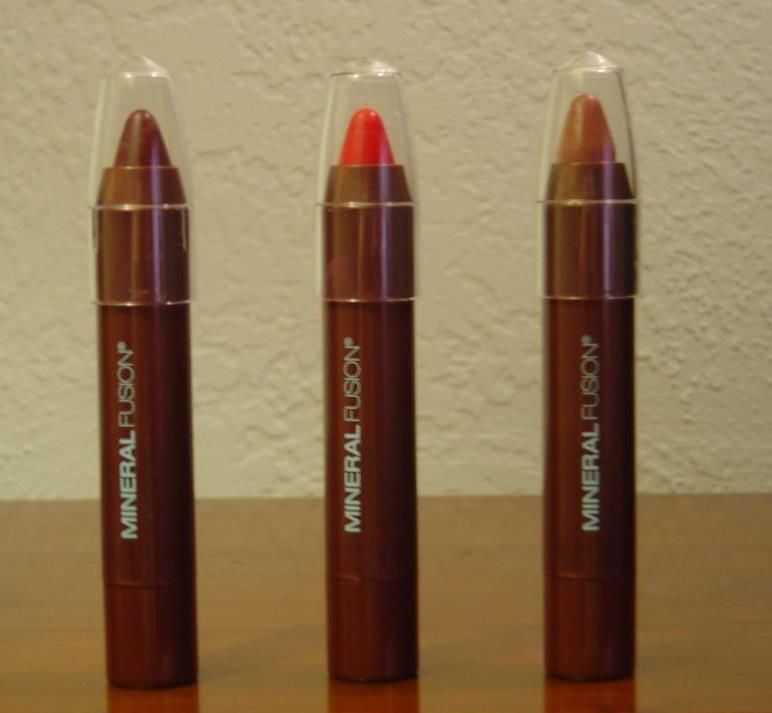 Mineral Fusion Sheer Moisture Lip Tint (Smolder, Glisten, Adorn) Review ...