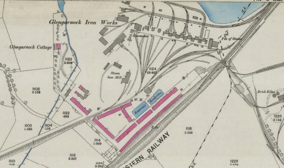 Last of the Westland Whigs: Scottish Iron Works 25 inch scale mapped 1858