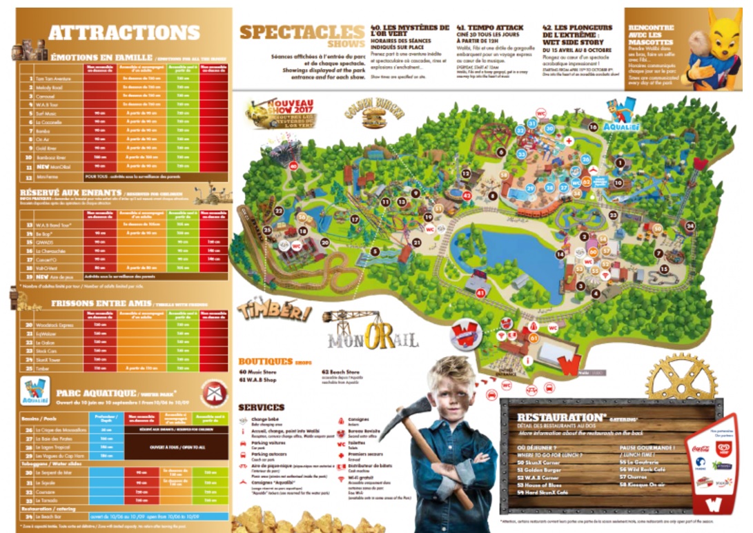 Bribes de Crap's: Une journée à Walibi