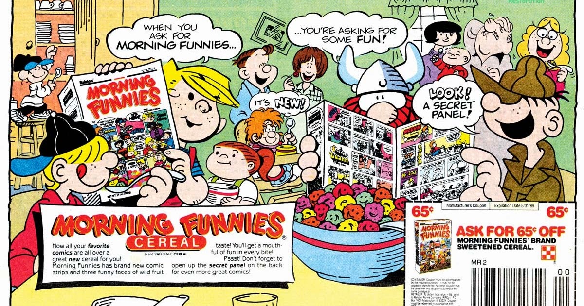 Kleefeld on Comics: On Strips: Morning Funnies Cereal