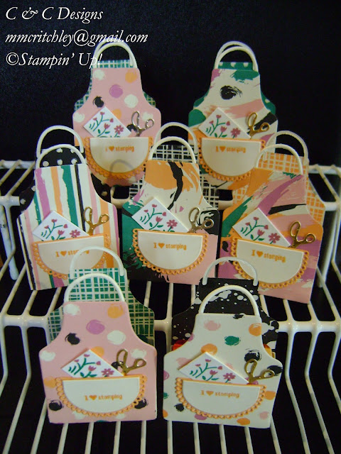 Papercraft Addiction: Apron Gift Boxes with Mini TicTacs