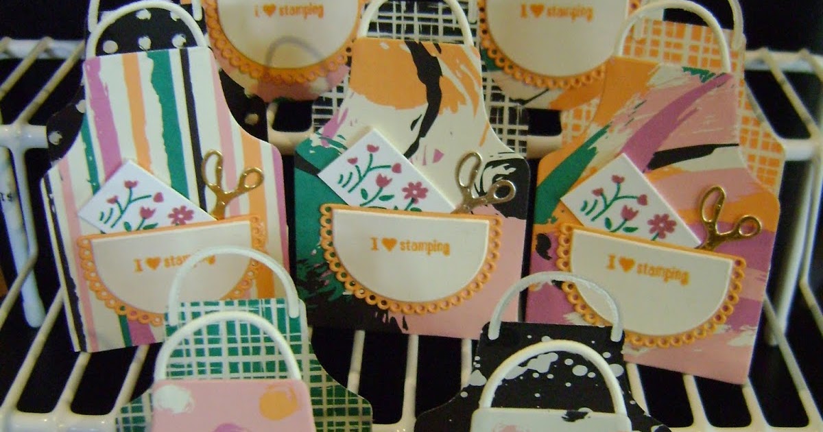 Papercraft Addiction: Apron Gift Boxes with Mini TicTacs