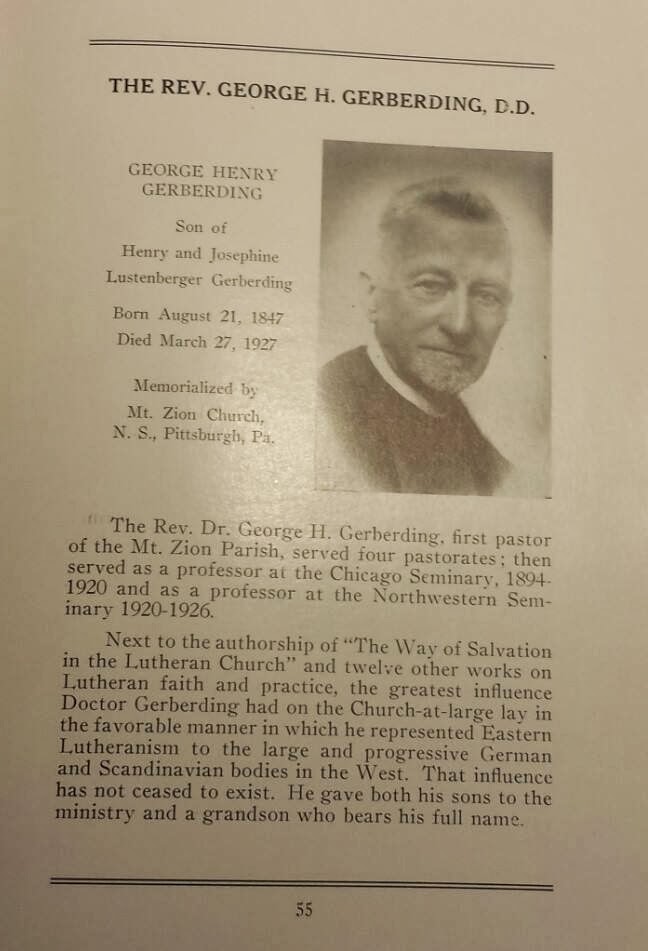 Ichabod, The Glory Has Departed: Gerberding Yes and No