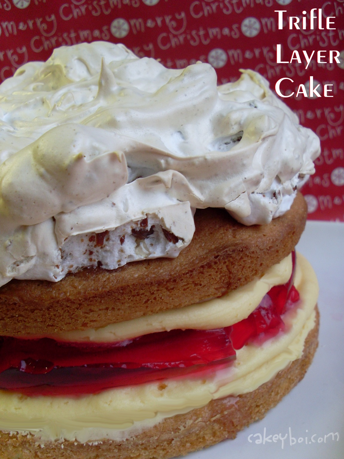 Cakeyboi: Trifle Layer Cake